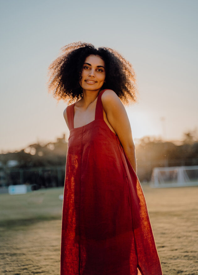 Wide-Strap Maxi Dress – peppermint magazine