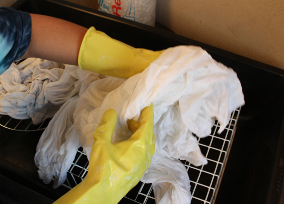 Easy as Dye: How to Use Ice (Yes, Ice) to Refashion a Thrifted Dress ...