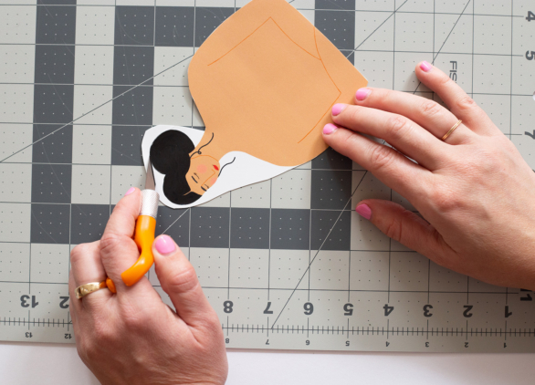 Cut It Out! Create These Cute Papercut Art Cards Just in Time for ...