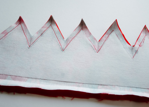 Crowning Glory: How to Craft a Reusable Fabric Christmas Crown ...