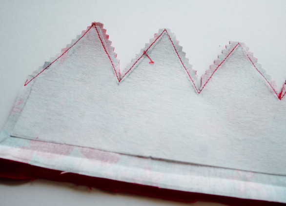 Crowning Glory: How to Craft a Reusable Fabric Christmas Crown ...