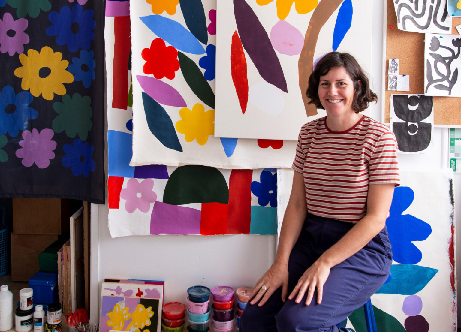 Artist Claire Ritchie Talks Influences, Gardening and Studio Essentials ...